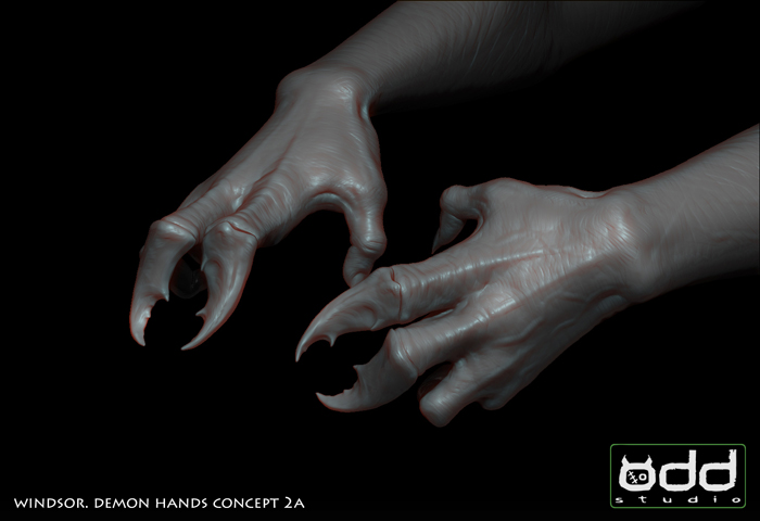 Gods Of Egypt. Demon hands design. - Odd Studio