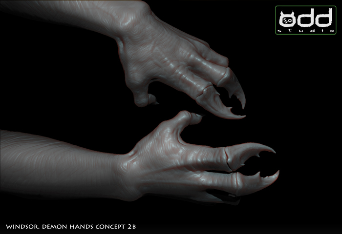 Gods Of Egypt. Demon hands design. - Odd Studio