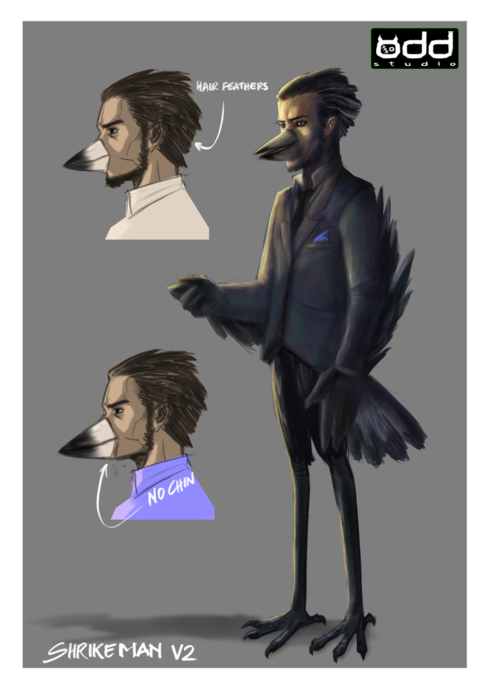 Shrikeman. - Odd Studio