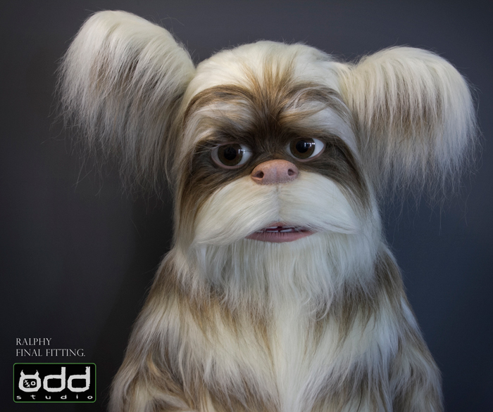 Tip Top Thins. Fuzzles. Animatronic suit. - Odd Studio